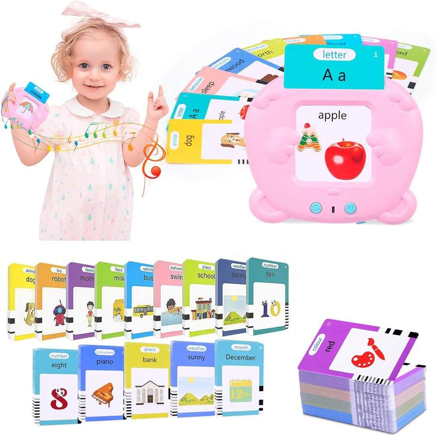 Talking Flash Card Early Education Toy Preschool Education Learning ...