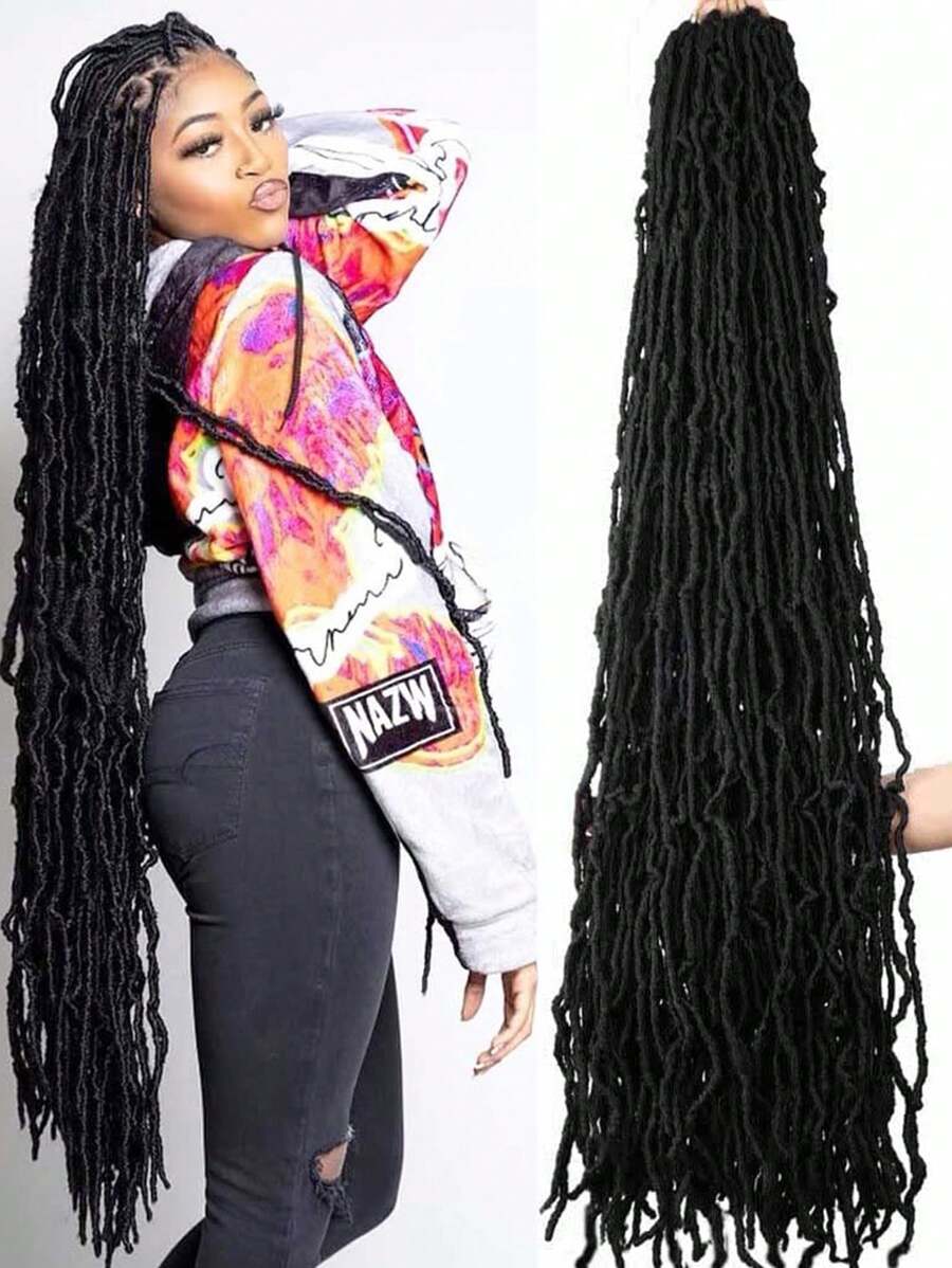 1Pack 8~45 Inches Super Long Soft Locs Crochet Hair, Pre Looped New ...