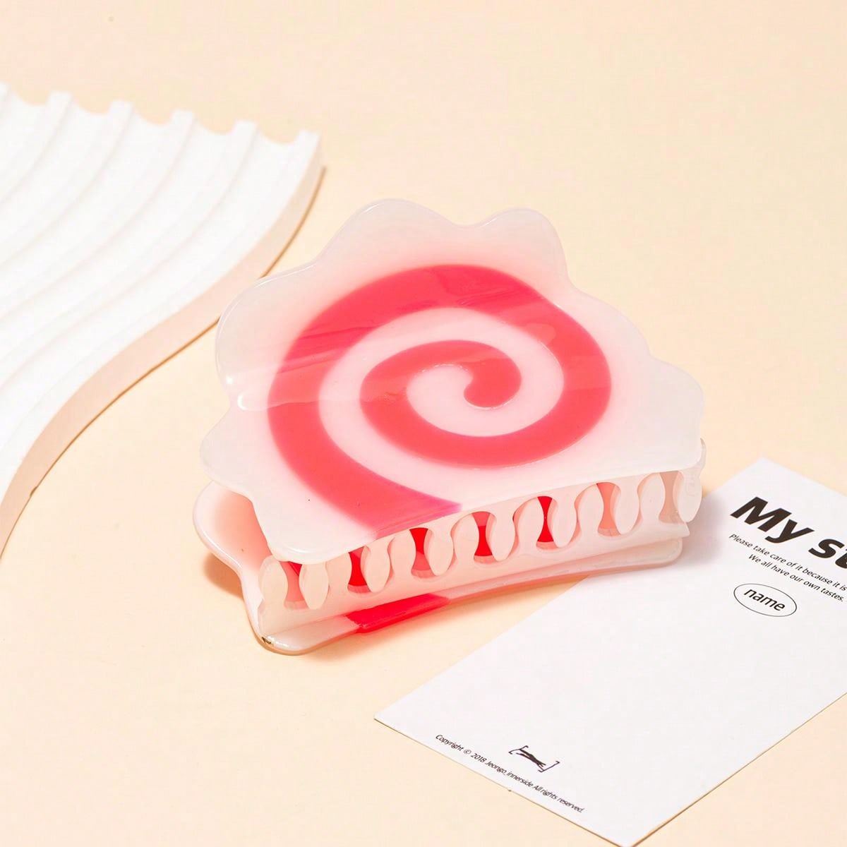 Sushi Fish Plate Hairpin Acetic Acid Gripper | SHEIN USA