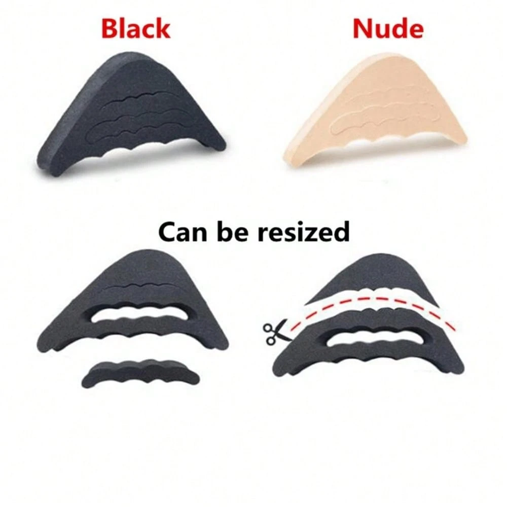 Shoe Toe Cap Insert Expander & Half Insole Cushion & Toe Protectors Set ...