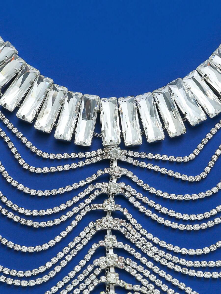 Elegant Stylish Bridal Shoulder Chain Body Chain | SHEIN USA