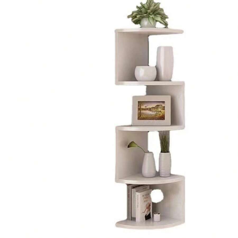 Wall Mounted Corner Triangular Shelf, Creative Wallmounted Circular ...