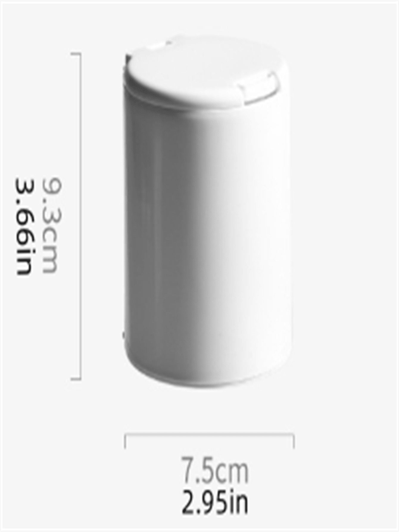 Round Plastic Storage Box With Cover And Pop-up Button | SHEIN USA