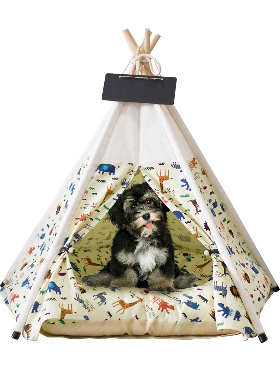 Valentine's Day Ealing Pet Teepee With Cushion For Dogs And Cats ...