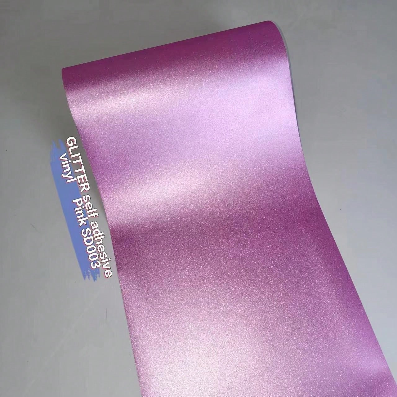 1 Sheet PINK Glitter Permanent Self Adhesive Vinyl Sheet | SHEIN USA