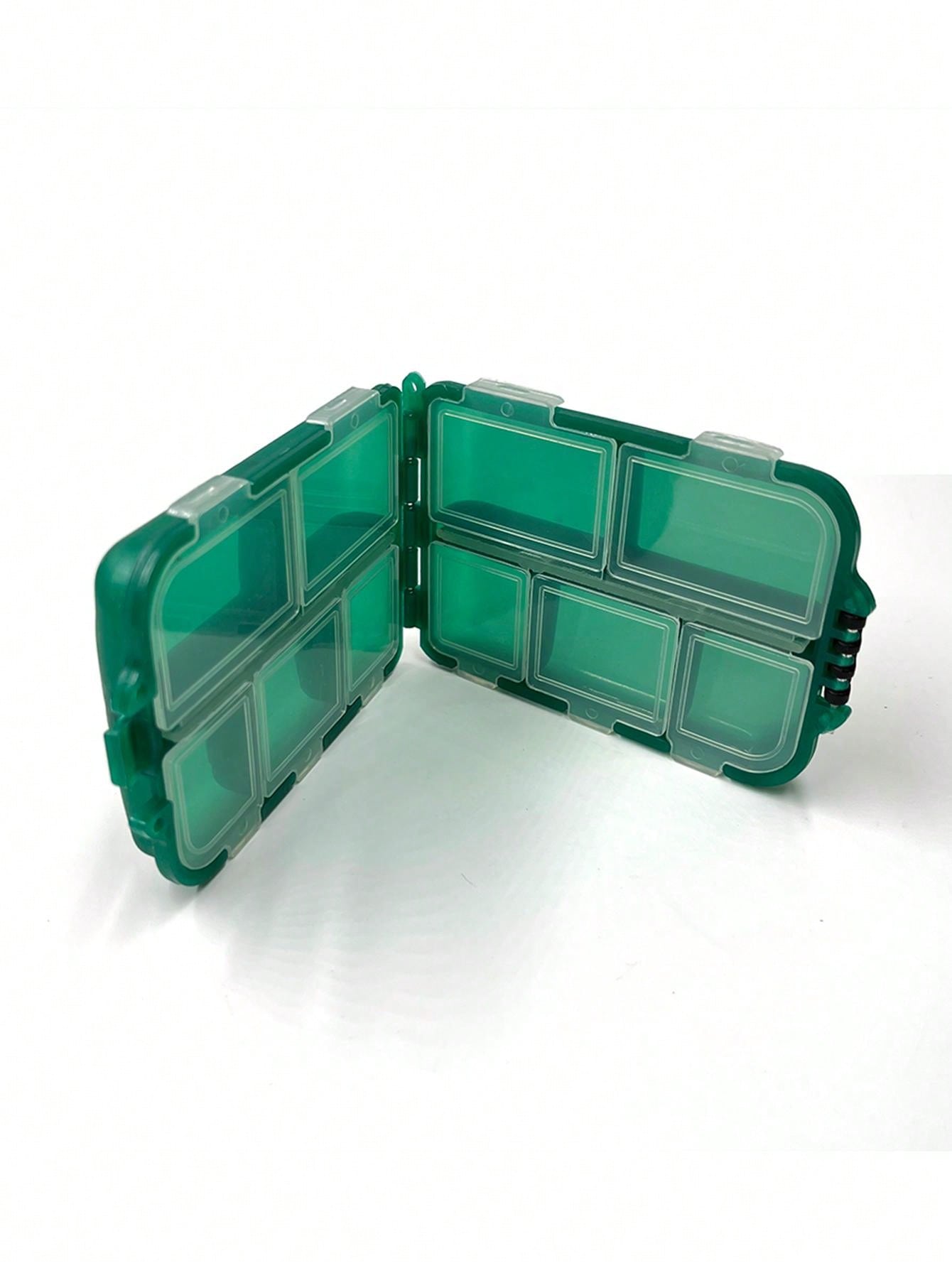 10-compartment Double Sided Fishing Tackle Box Parts Storage Organizer ...