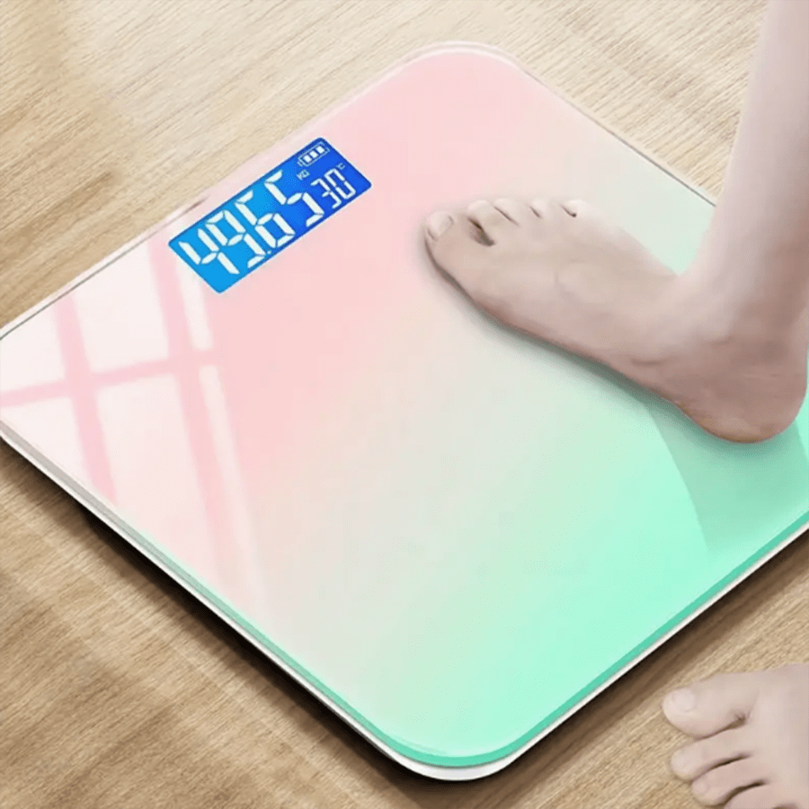Electronic Scale, Weight Scale, Led Display Aurora Gradient Weight ...