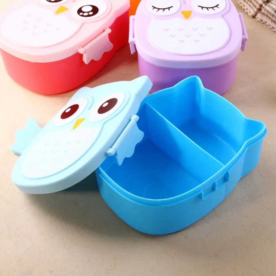 Owl Tupperware With Double Compartment | SHEIN USA