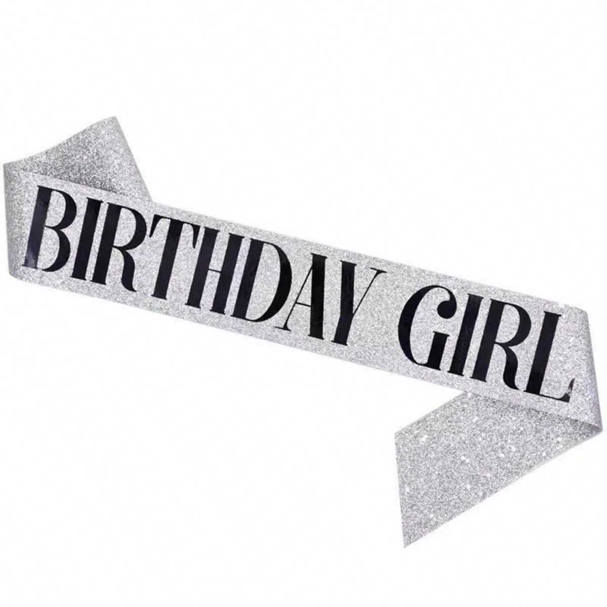 Birthday Etiquette Shoulder Strap Birthday Girl Queen Birthday Girl ...