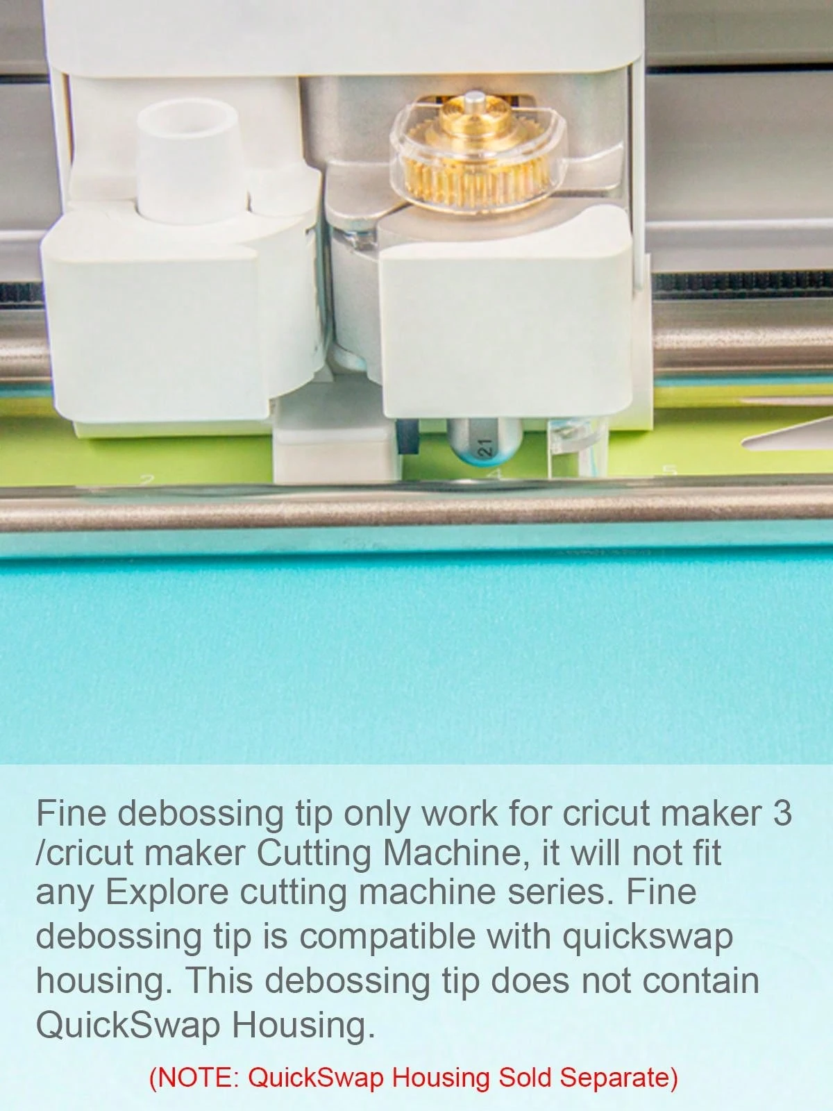 Fine Debossing Tip Compatible With Cricut-Maker 3/Maker Cutting Machine ...