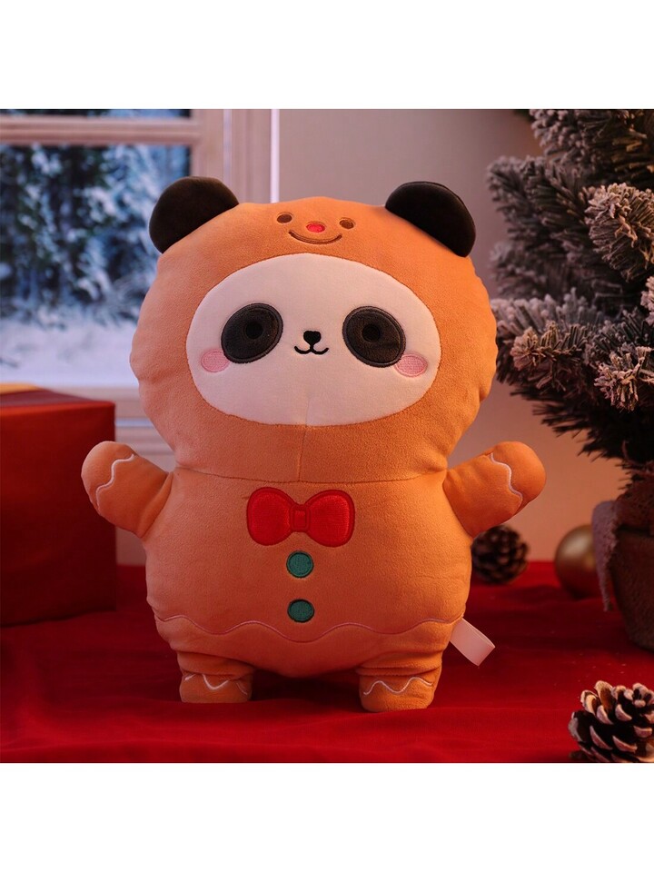 Miniso Christmas Minifamily Series-10-Inch Gingerbread Man Panda Doll ...