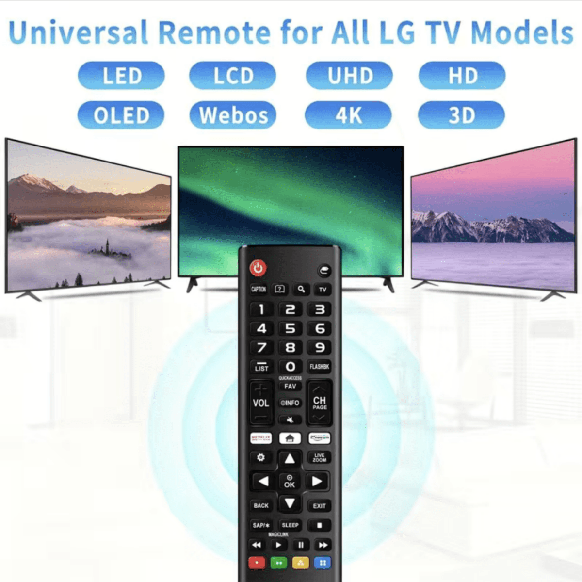 Télécommande Universelle Pour Téléviseur Intelligent Lg Avec Toutes Les ...