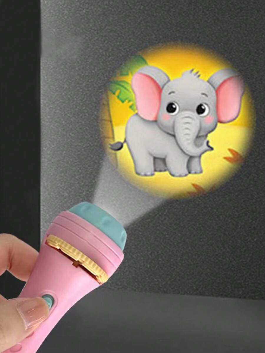 1pc Children's Light-up Animal Dinosaur Flashlight Projector Toy For ...