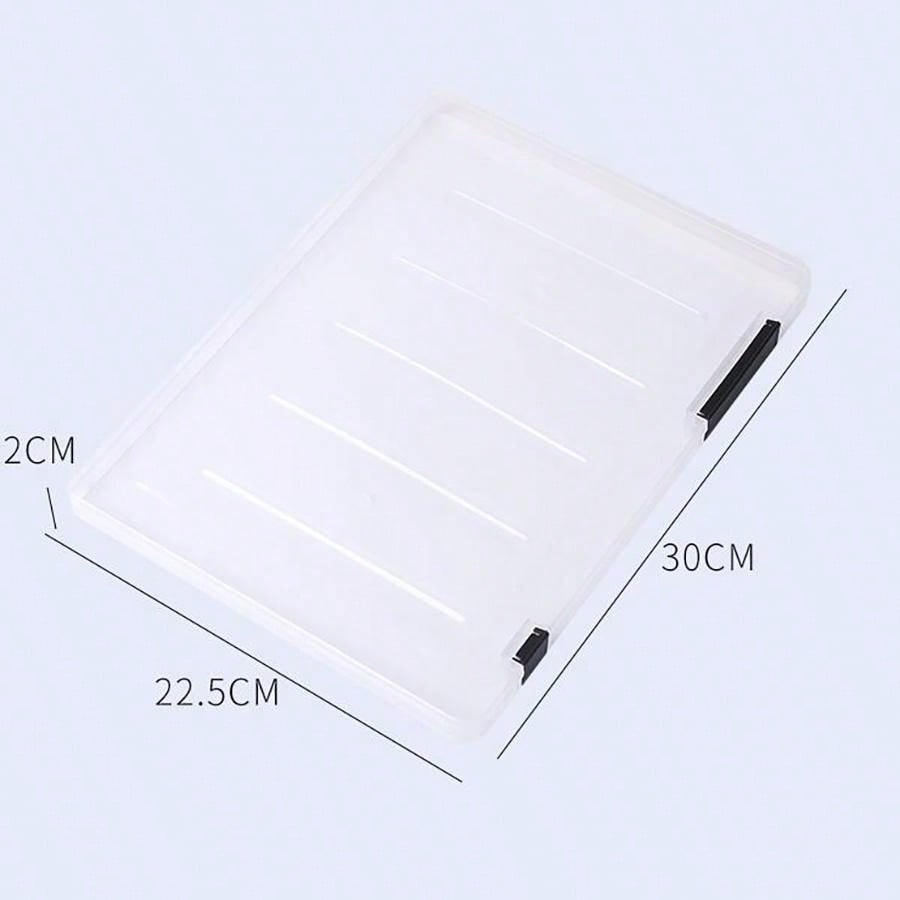 A4 Transparent File Box File Box File Document Box Information Box ...
