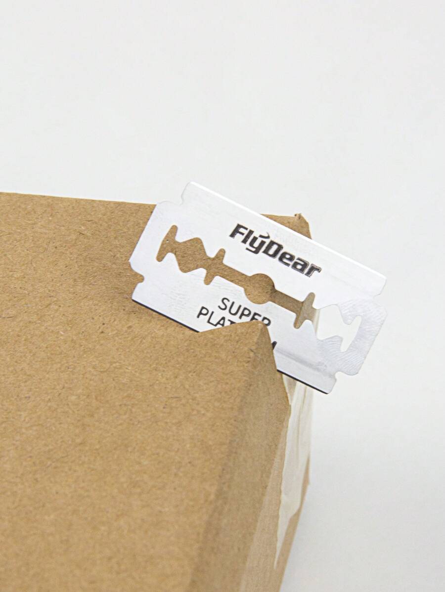 Fly Dear Razor Blades Pack Of 100, Stainless Steel Blades Manual Razor ...