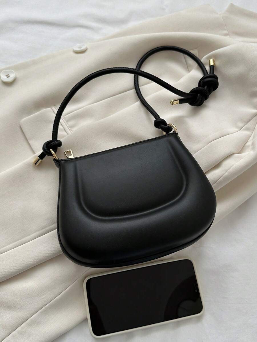 New Women's Mini Shoulder Bag Simple Solid Color Versatile Small Square ...