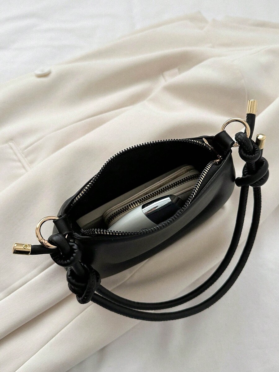 New Women's Mini Shoulder Bag Simple Solid Color Versatile Small Square ...