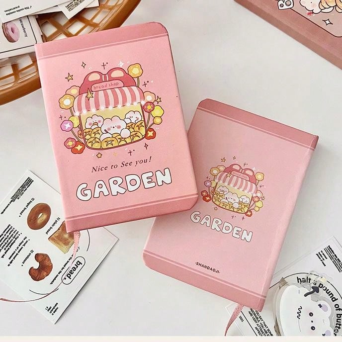 A7 Mini Pocket Notebook For Learning Words With Cute Girl's Heart, High ...