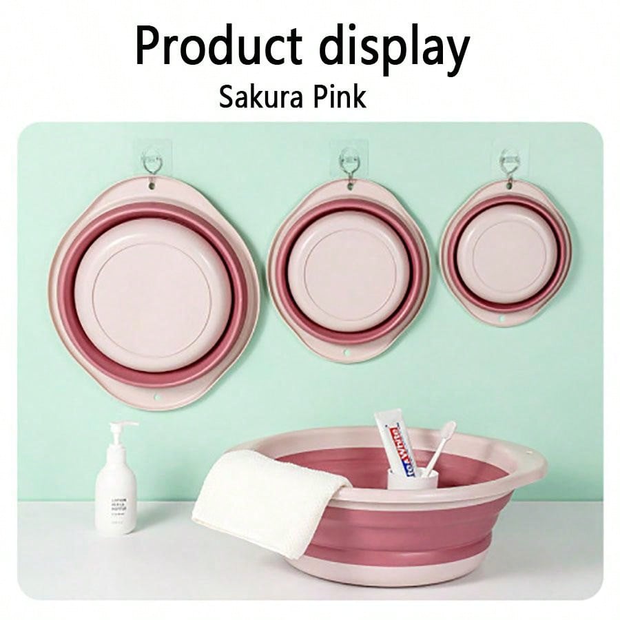 Portable Folding Basin, Stretchable Wash Vegetable Basin, Large Foot ...