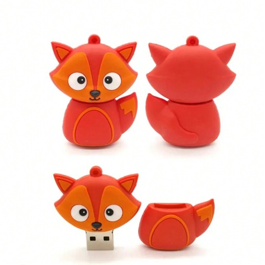 Pen Drive 128GB Memory Stick USB Flash Drive 64GB2.0 Cartoon Honeybee ...