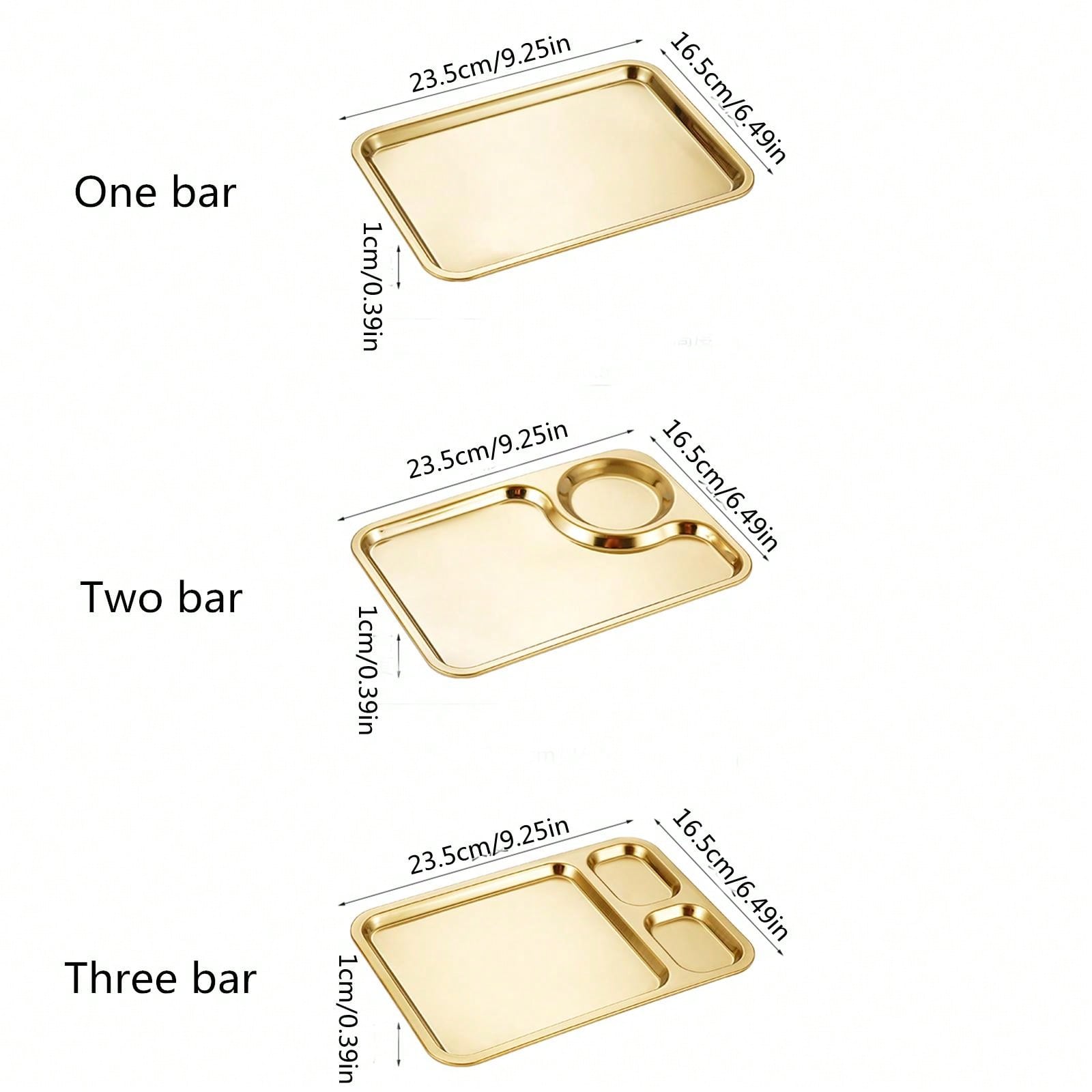 Stainless Steel Square Metal Tray Korean Barbecue Tray Fruit Tray Candy ...