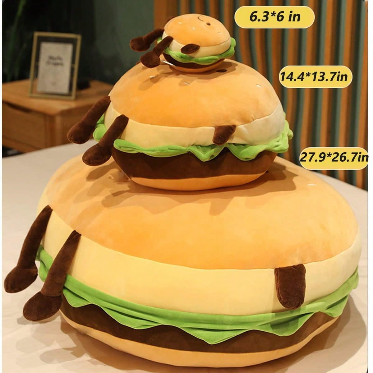 One Macaroon Plush Toy Funny Stuffed Cute Cake Food Plushie Pillow ...
