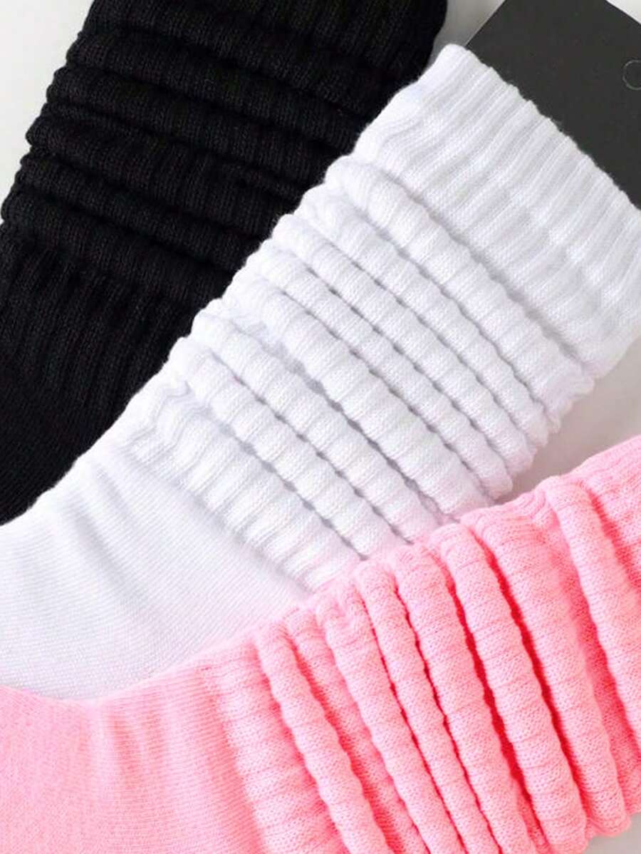 3pairs Women's Fall Winter Slouch Knit Socks Slouchy Socks Women ...