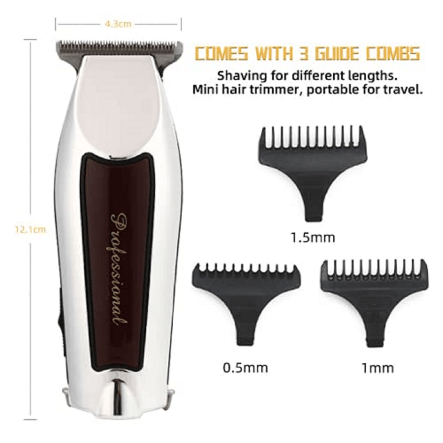 Máquina Profesional Recargable Para Cortar Y Recortar Pelo Eléctrica ...