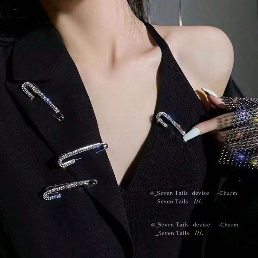 1pc Clothing Waist Decorative Accessories Women's Buckle Pin, Can Be ...