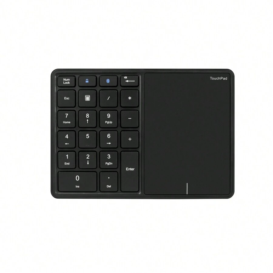 Jomaa Jomaa Bluetooth Dual Modes Wireless Numeric Keypad With Touchpad