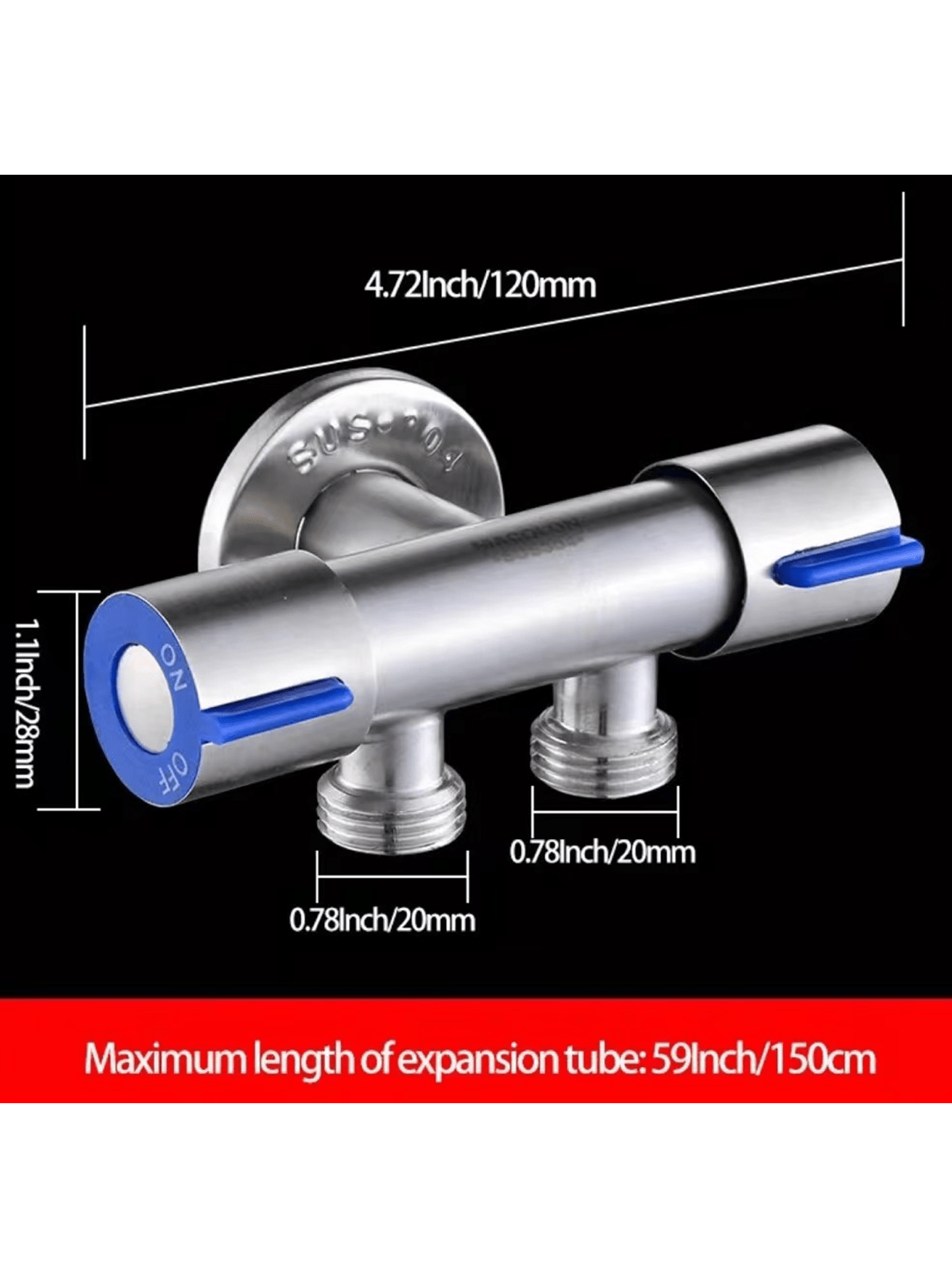 1 Set Handheld Toilet Shattaf Bidet Sprayer, Stainless Steel Handheld ...