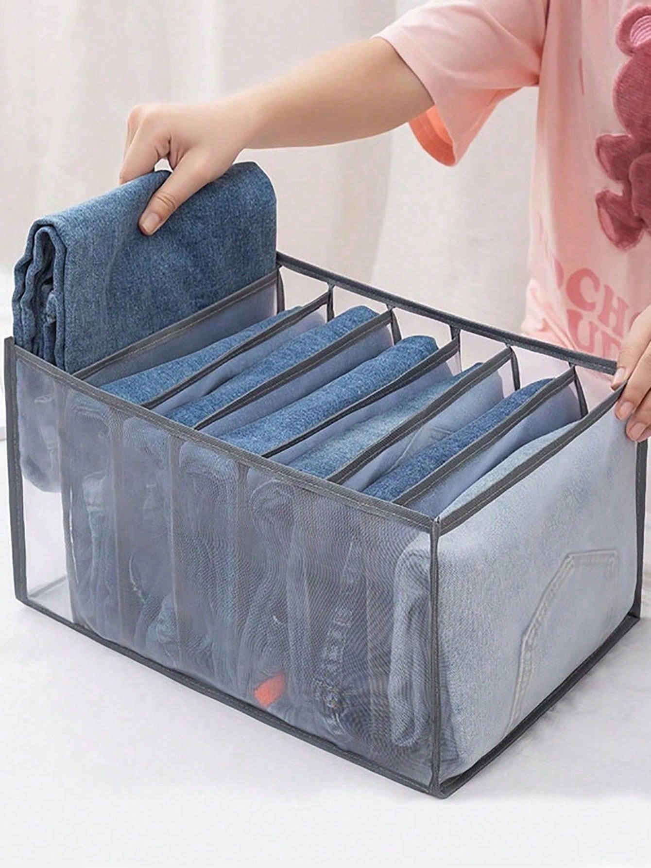 1 cesta clasificadora de cajones para ropa y pantalones, cajón ...