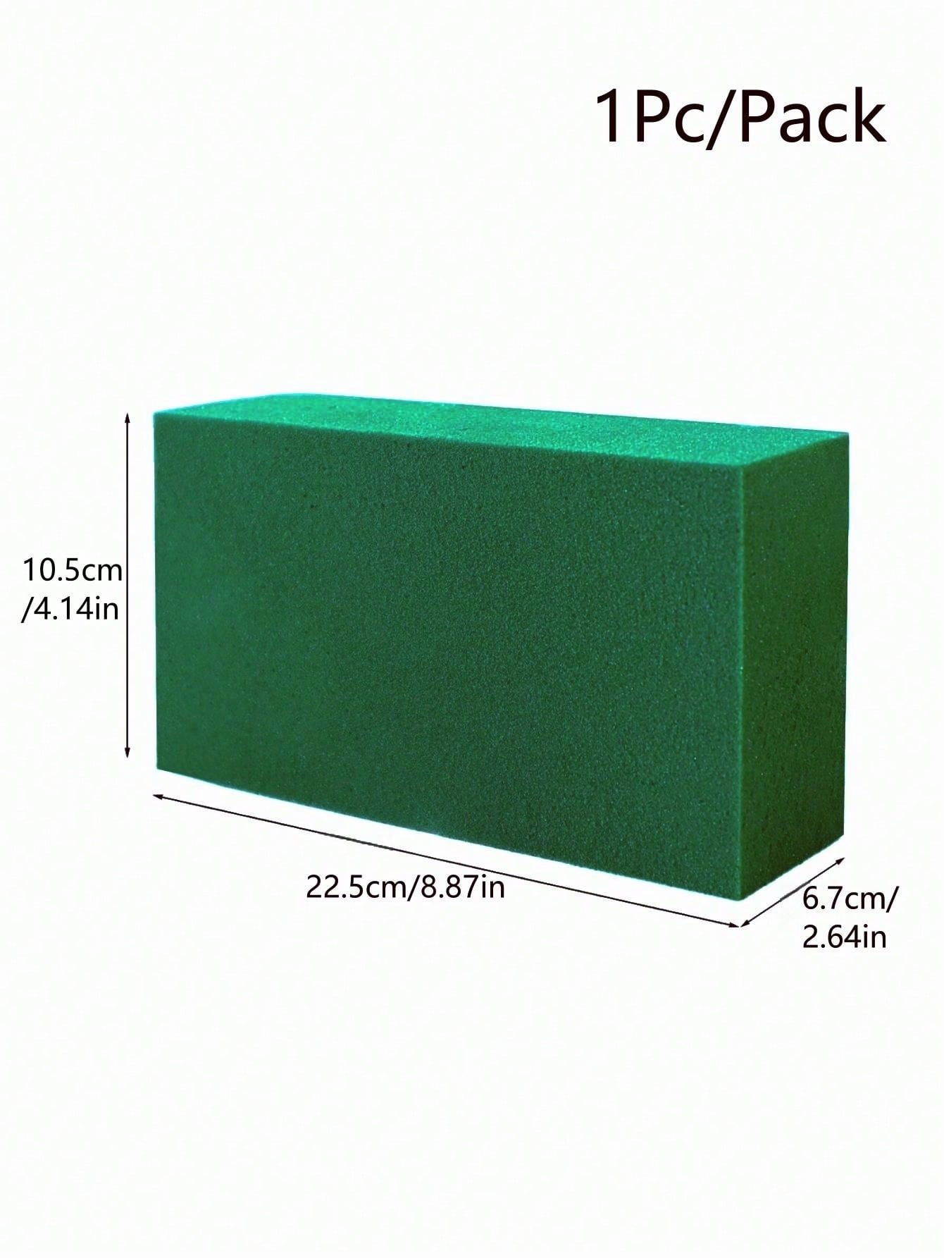 1Pc Premium Floral Foam Blocks Bricks Green Wet and Dry Craft Floral ...