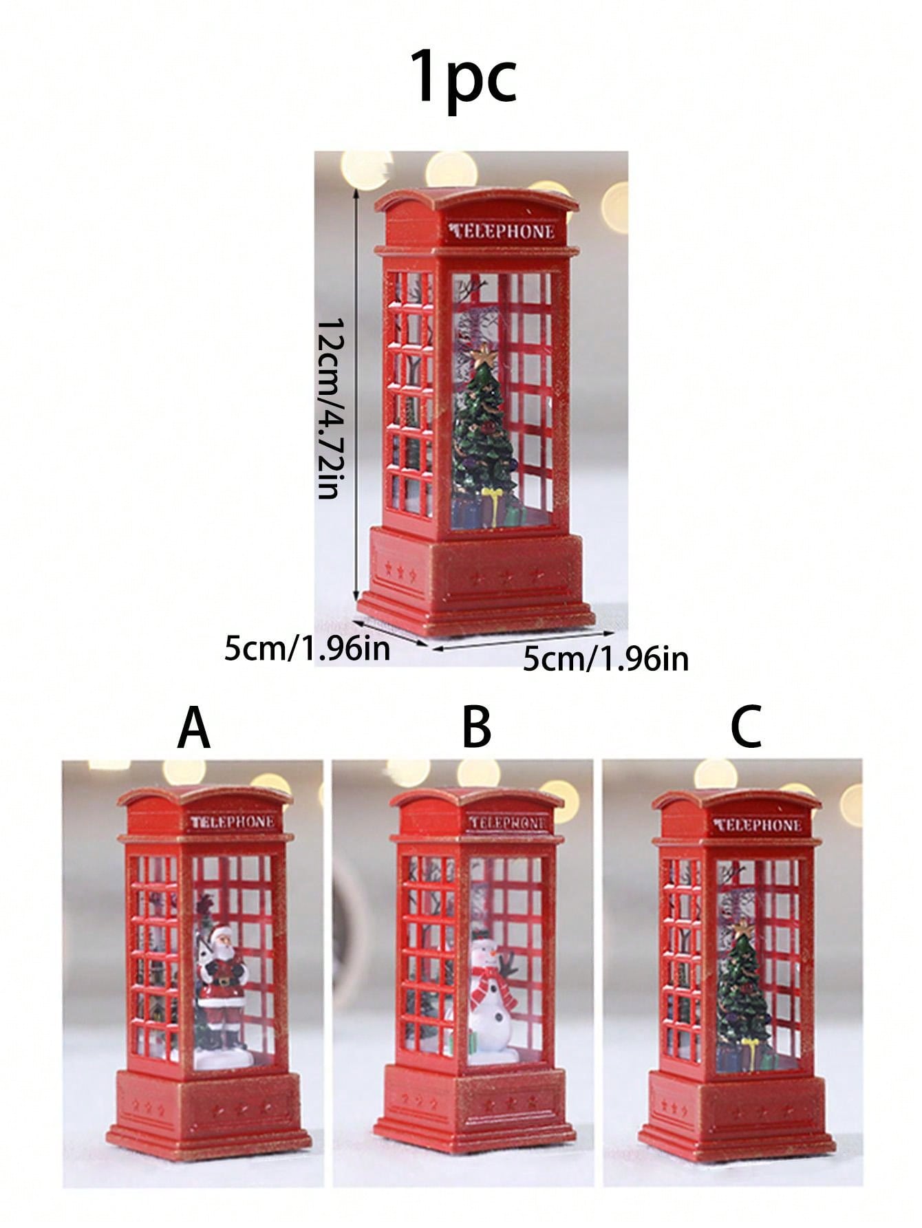 1 stuk Kerstmis Telefooncel Santa , Sneeuwman , Kerstboom Gevormd Olie ...