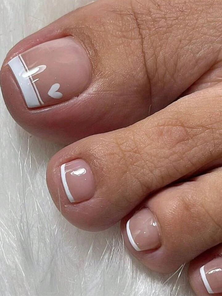 Simple Toe Nail Designs For Short Nails