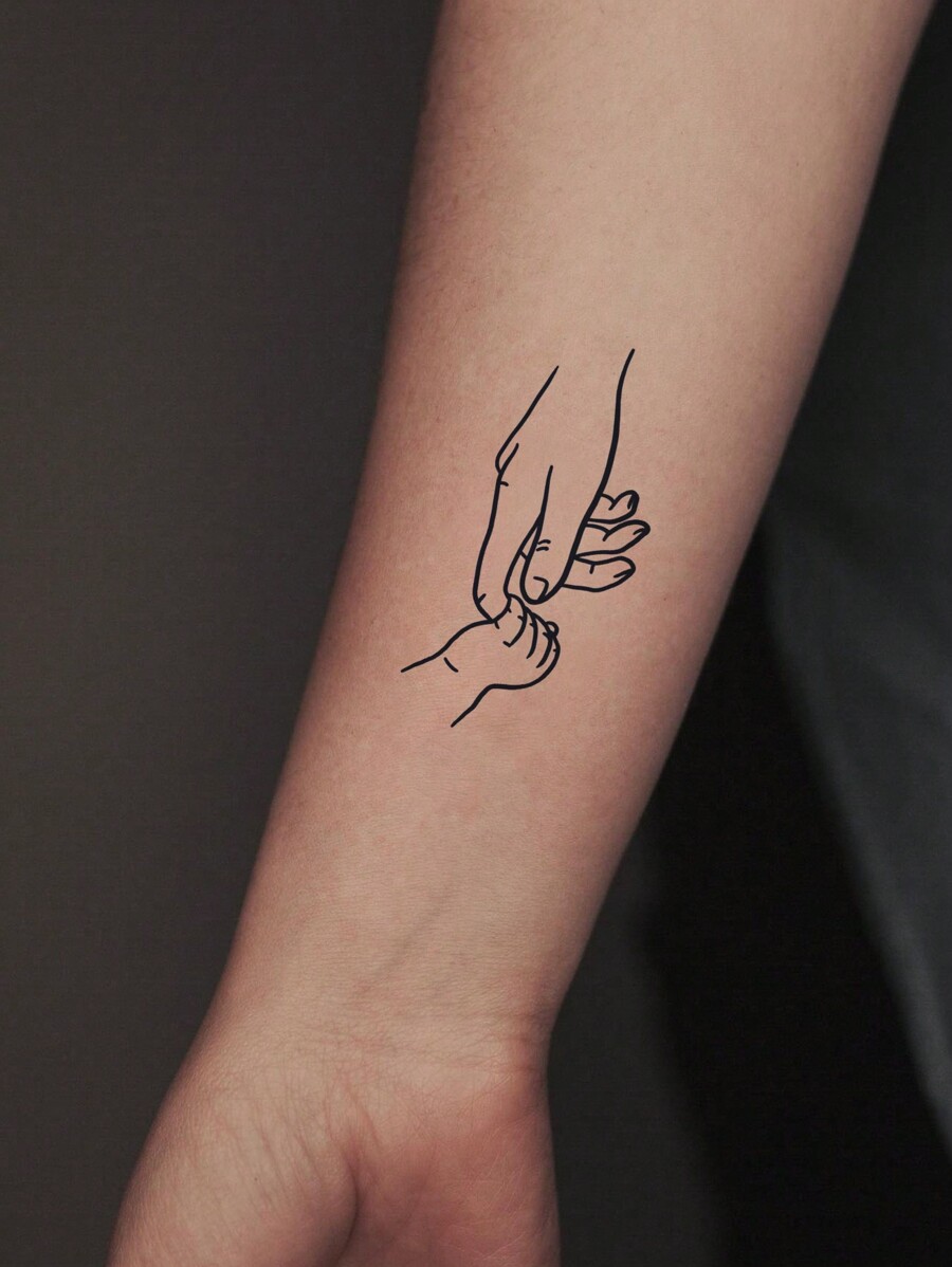 1 Pc Family Elements Temporary Tattoos Set, Includes Faux Tattoos For ...