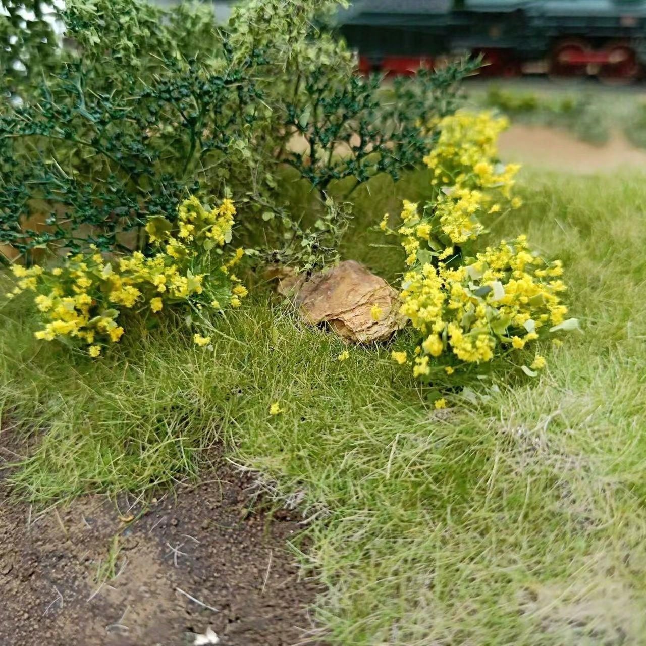 Bush Clusters Model Diy Material Grass Needle Grass Powder Mini Grass ...