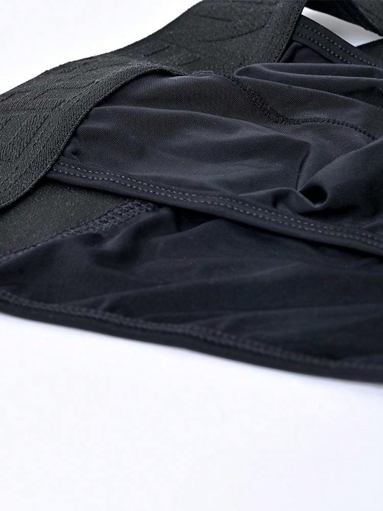 Men's Sexy Ice Silk High Side Split Mini Triangle Underwear, Thin And ...