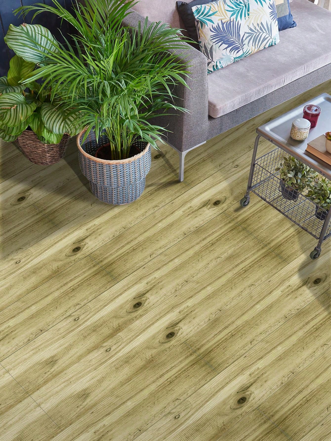 1 Rolar Cor Clara Clássico Grão De Madeira Imprimir À Prova D'Água ...