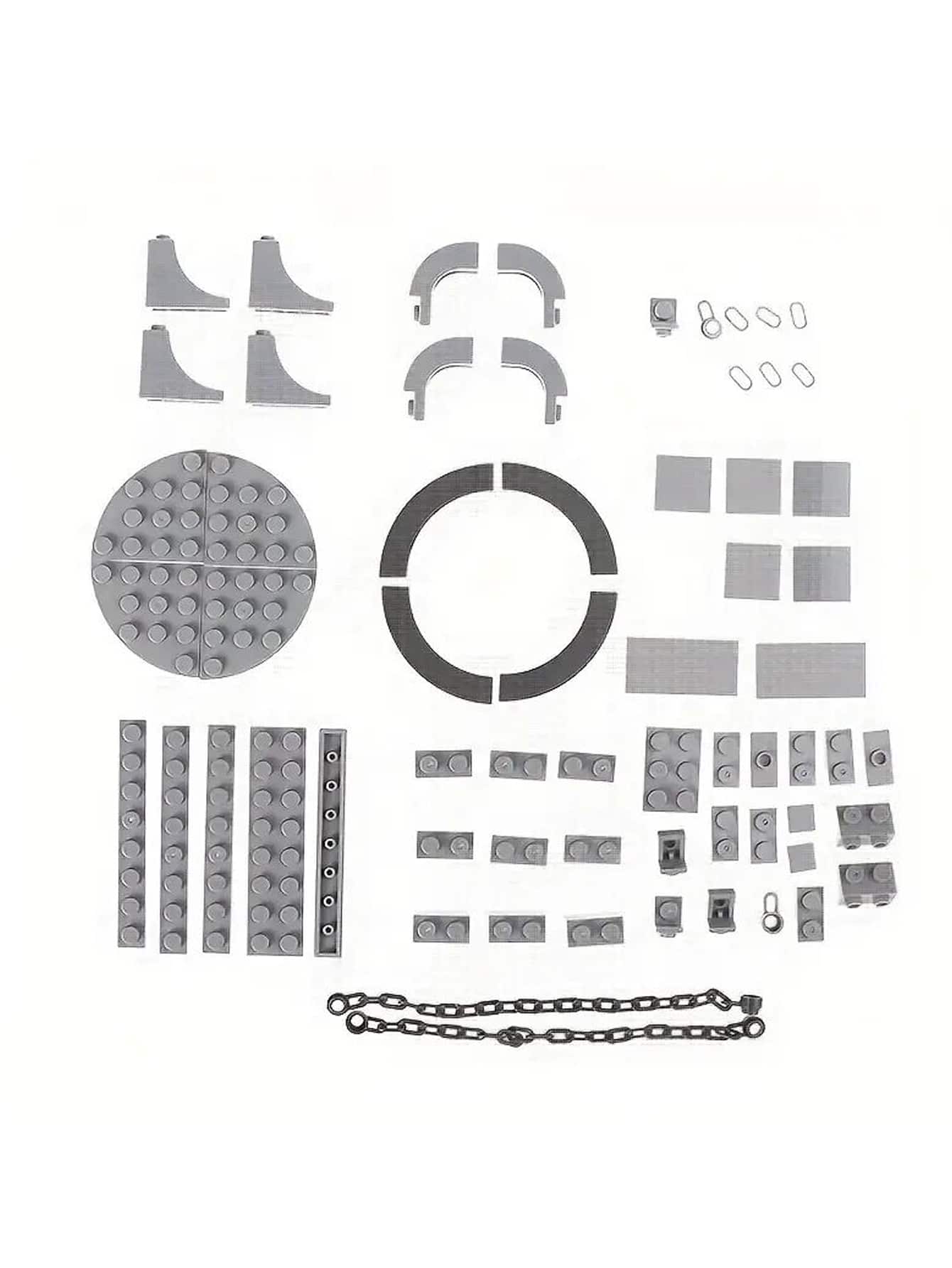 [random Stripe] Diy Building Block Set, Tension Sculpture Anti-gravity ...