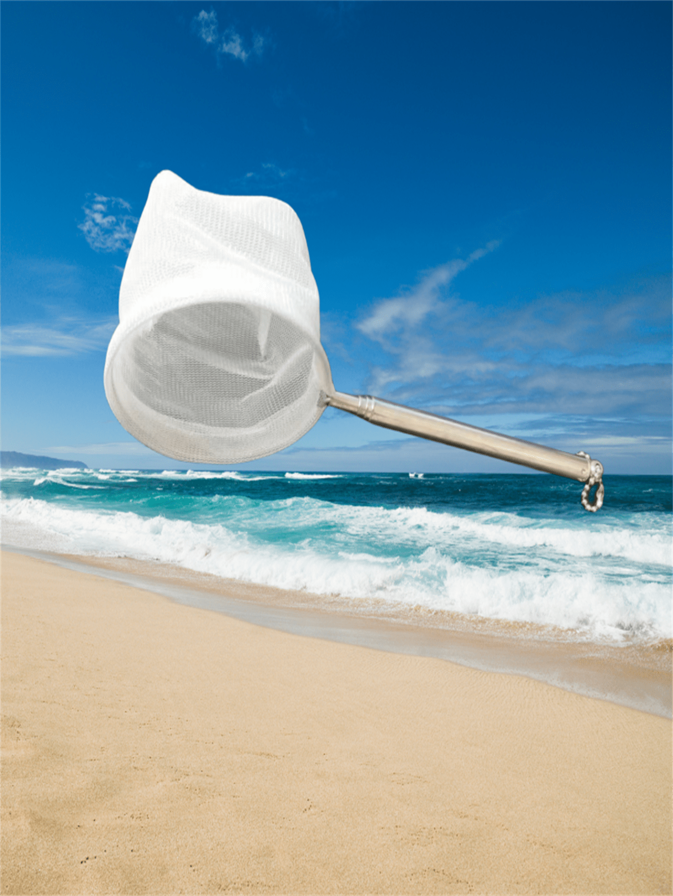 1PC stainless steel retractable fish net fishing net fish tank 3d fish ...