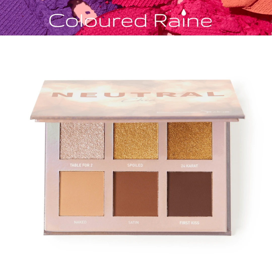 Coloured Raine: Neutral Chic Pigment Palette | SHEIN USA