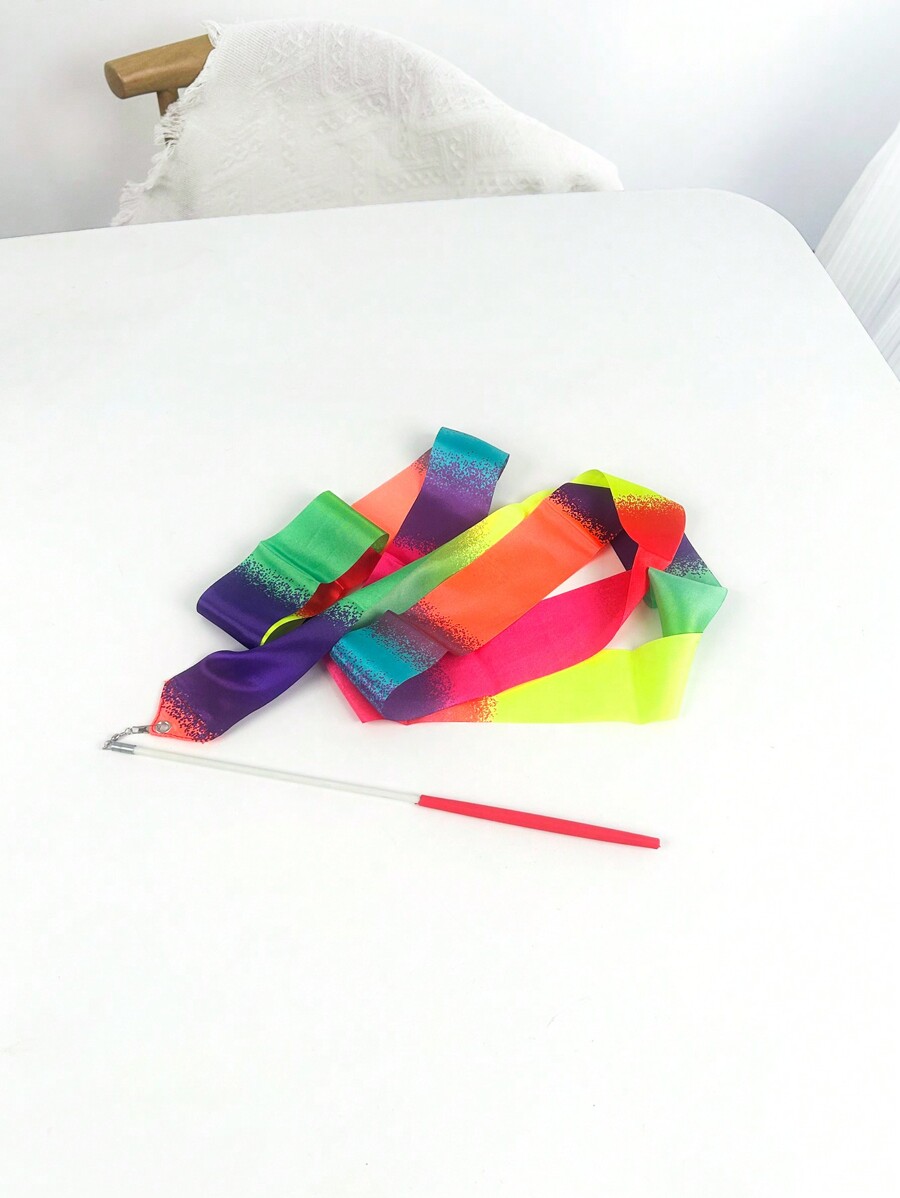 2m Dance Ribbon Streamer, Rhythmic Gymnastics Art Dancing Streamer For ...
