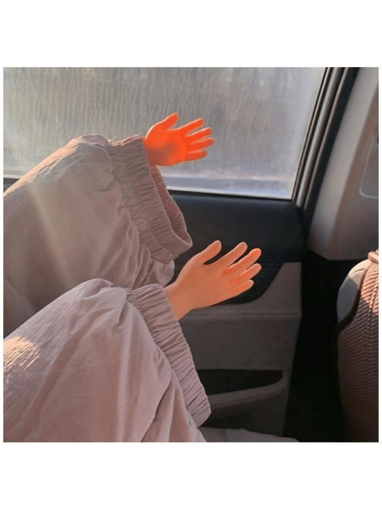 1pair Of Strange Tiny Fake Hands | SHEIN USA
