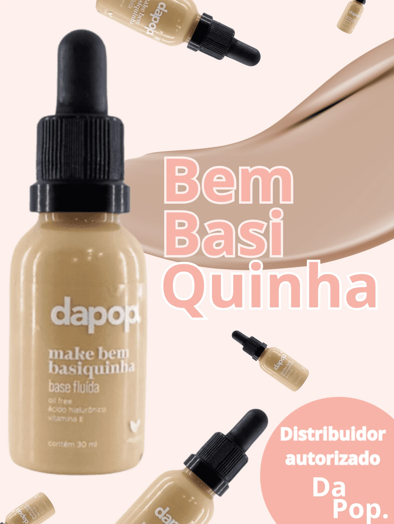 Base Fluida Media Cobertura Bem Basiquinha Dapop | SHEIN Brasil