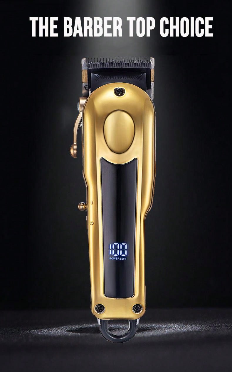 Professional Hair Clippers For Men, Cordless Haircut Set, Electric Hair ...