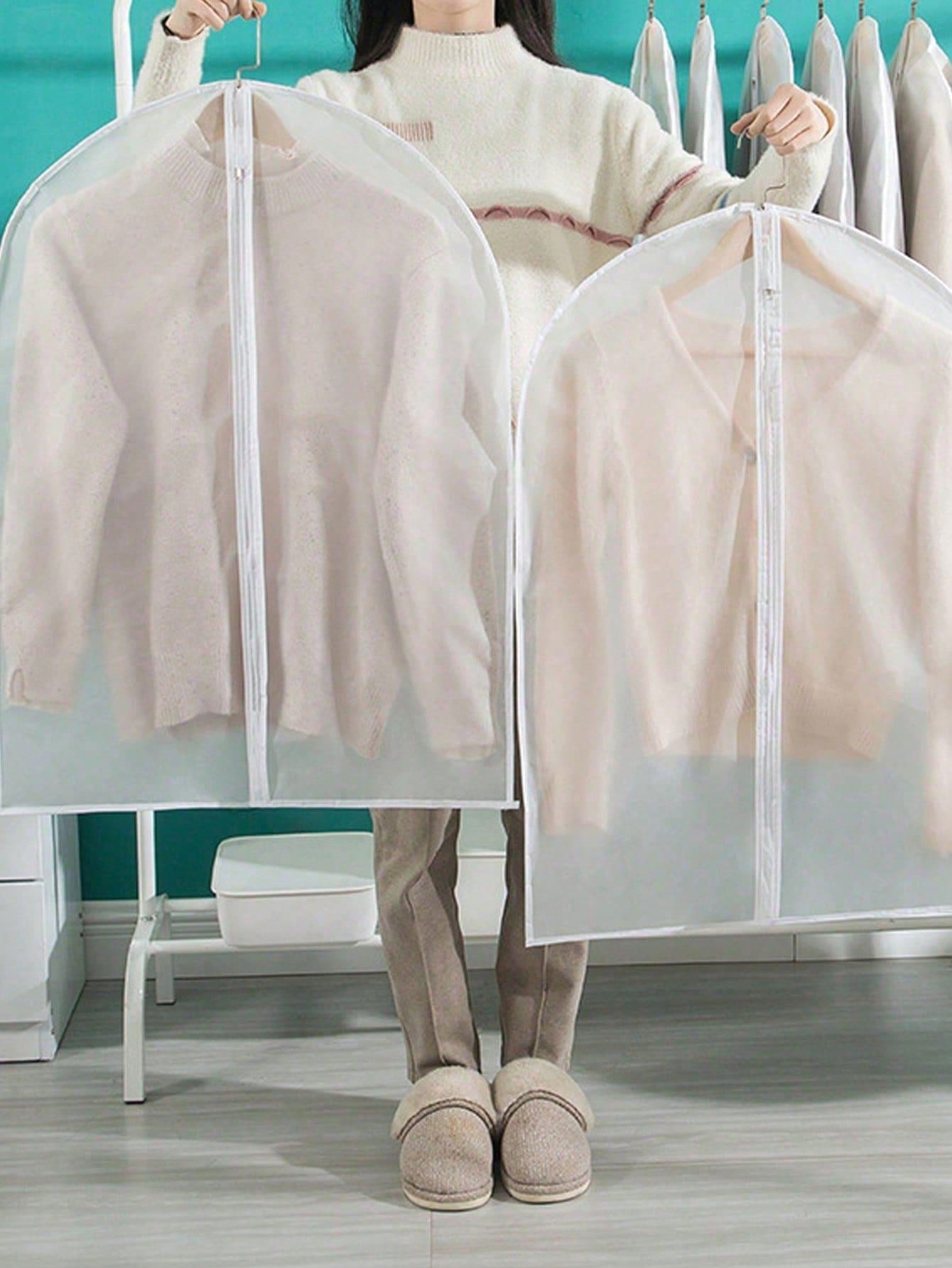 5Pcs 60*80cm Clothing Storage Bags Full Zipper Suit Cover Bags ...