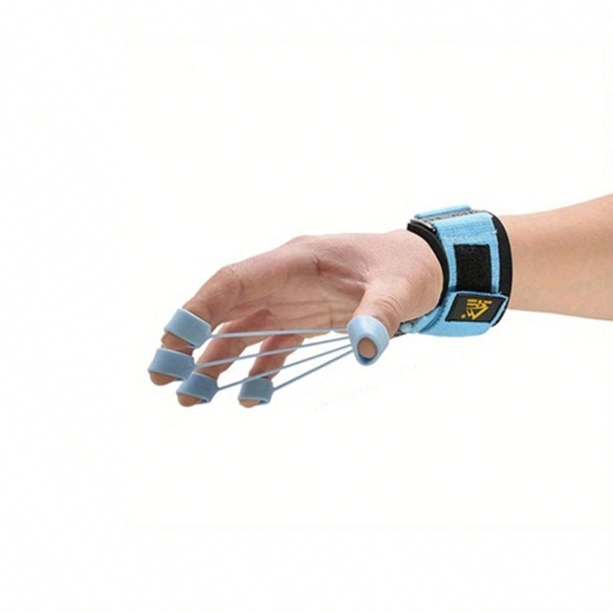 40IB-Finger Exerciser Finger Stretcher Finger Resistance Band Guitar ...