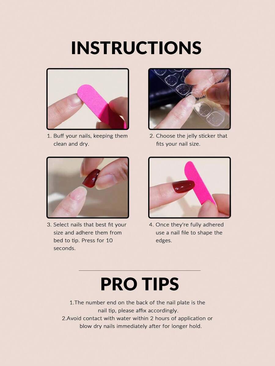 Transform Your Nails With Spring New 24pcs Short Square Royal Blue ...