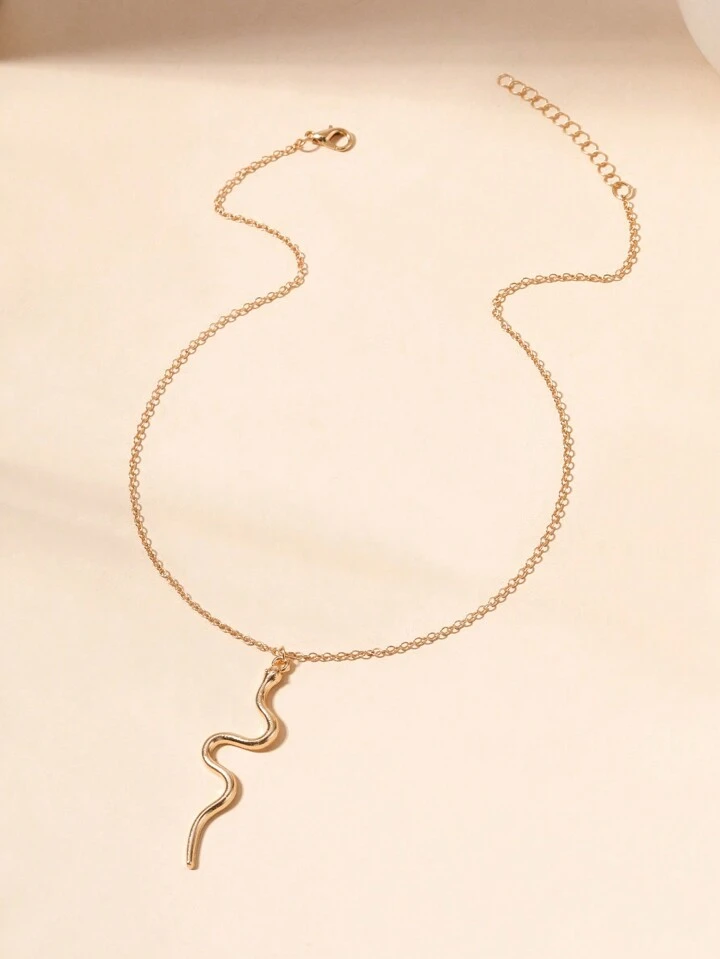 Shein snake necklace store